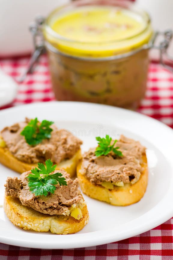 Paste from a Chicken Liver. Stock Photo - Image of snack, pate: 63907136