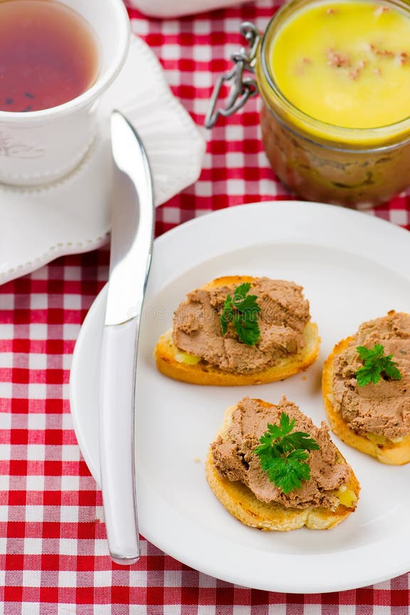 Paste from a Chicken Liver. Stock Photo - Image of duck, paste: 63907142