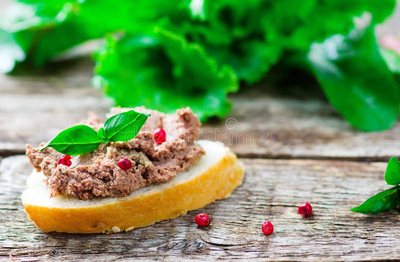 Paste from a Chicken Liver. Stock Photo - Image of chicken, paste: 63907156