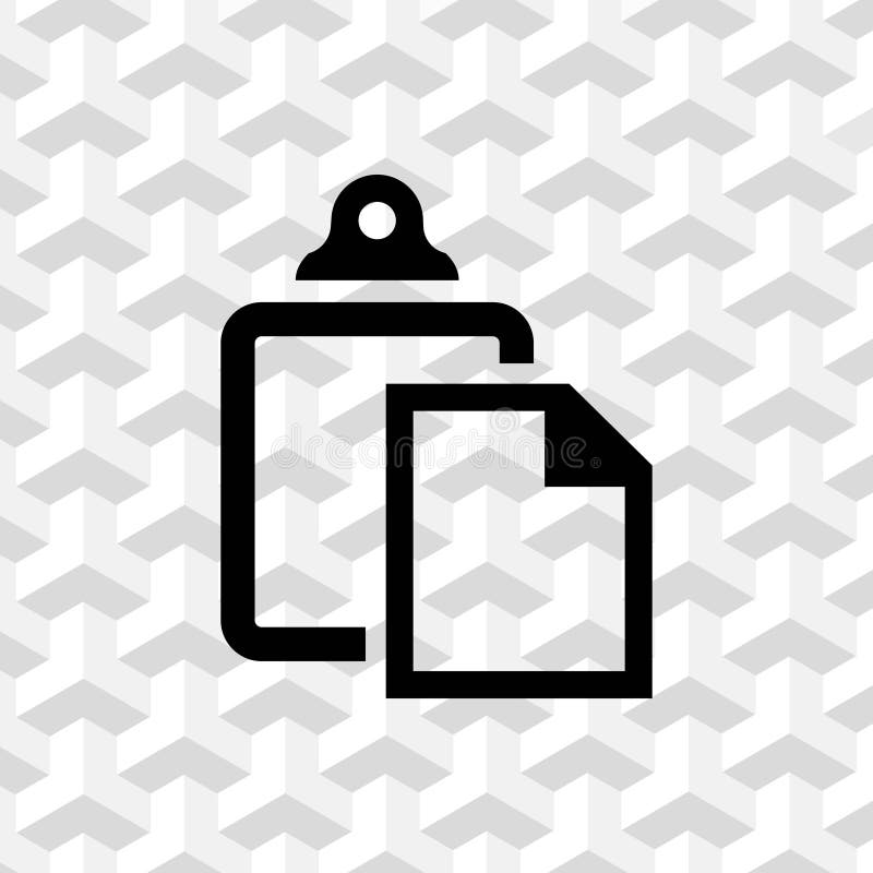 Paste Icon Stock Vector Illustration Flat Design Stock Vector ...