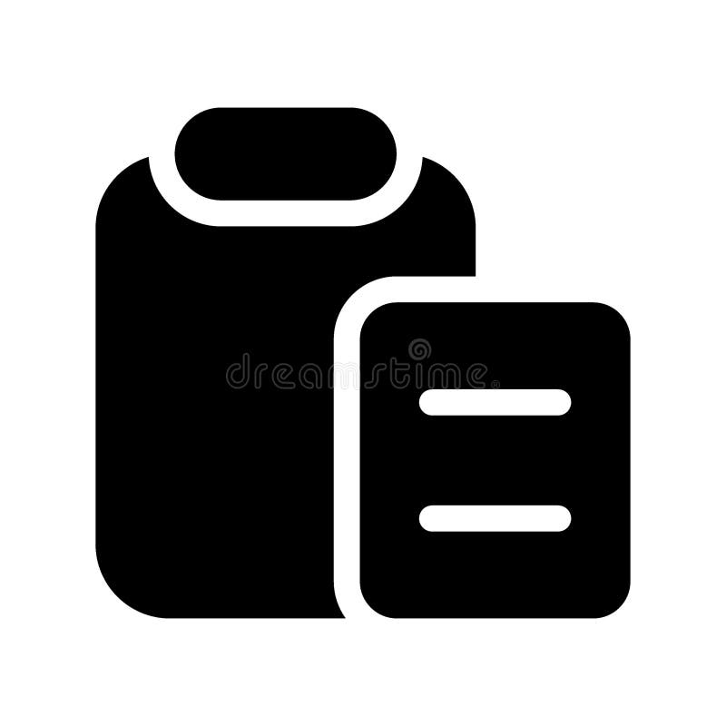 Paste Icon Vector Symbol Design Illustration Stock Vector ...