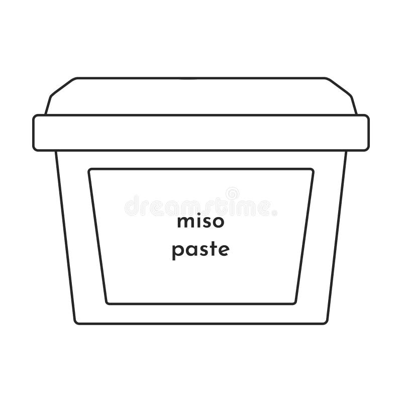 Miso Paste Stock Illustrations – 301 Miso Paste Stock Illustrations ...