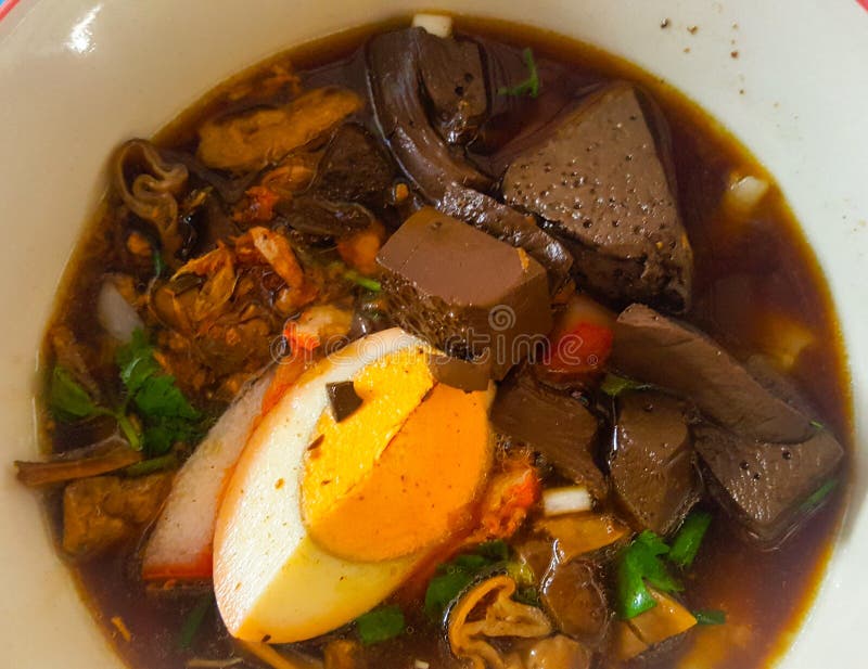 Paste of rice flour stock image. Image of food, boiledchinesepastasoup ...