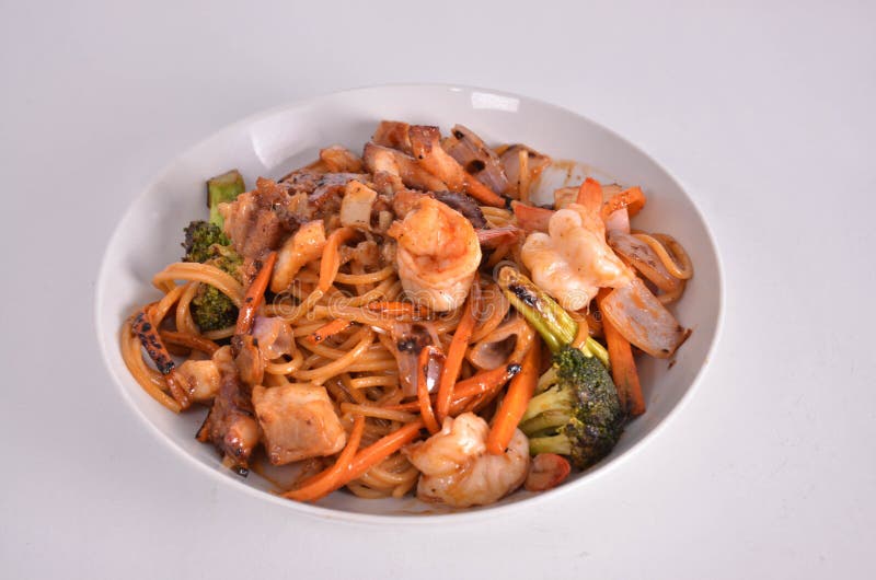 Paste Shrimp Fast Food stock photo. Image of japonese - 223773318