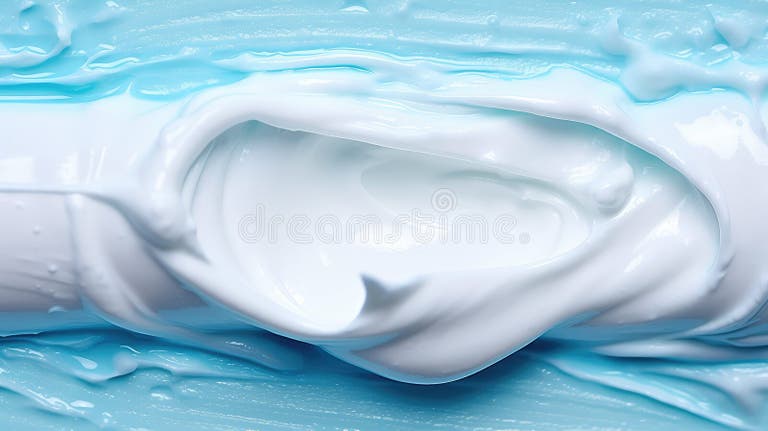 Paste toothpaste texture stock illustration. Illustration of supple ...