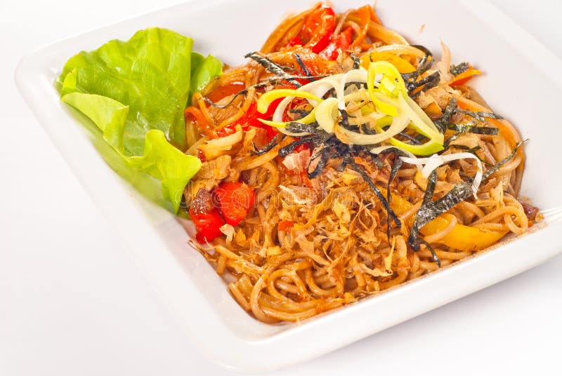 Paste With Vegetables And Seafood Stock Photo - Image of healthy, pasta ...