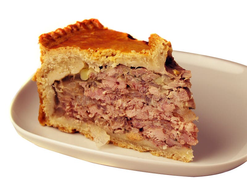 Pastei stock foto. Image of verdeeld, gedeelte, plak, rundvlees - 1328728