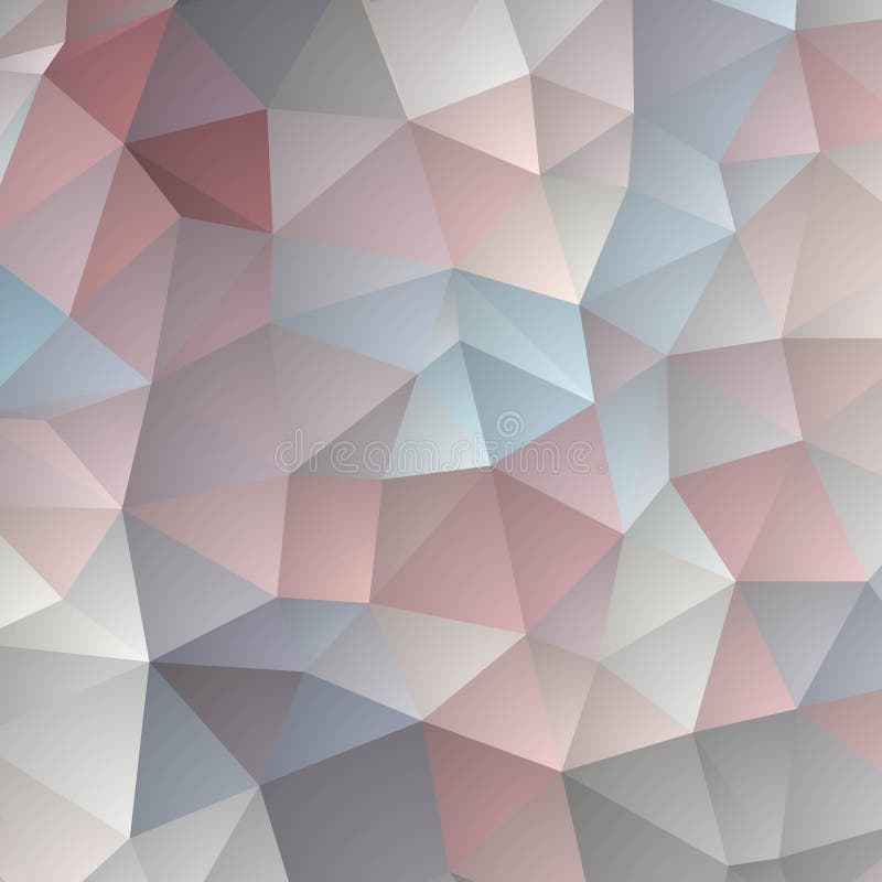 Pastel Abstract Background of Triangles. Presentation Template. Eps 10 ...
