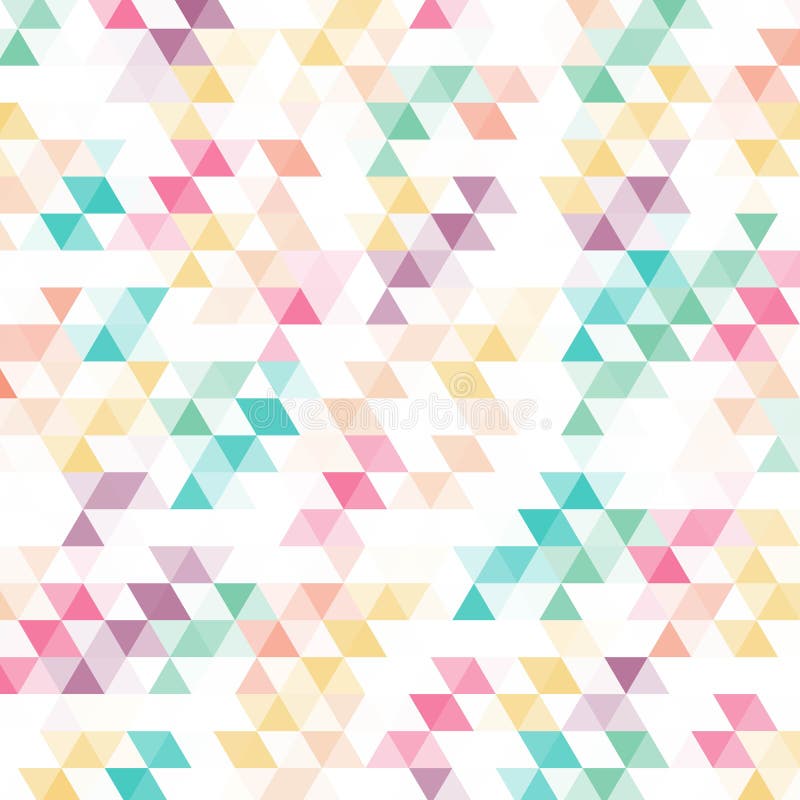 Pastel Abstract Triangular Background. Eps 10 Stock Illustration ...