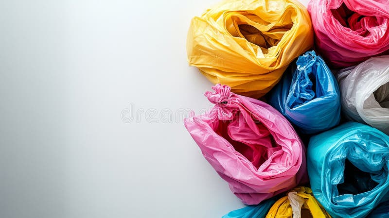 A Pastel Background Featuring Various Types of Mail Services Stock ...