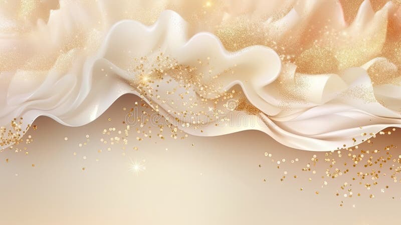 Pastel Beige and White Background Stock Illustration - Illustration of ...