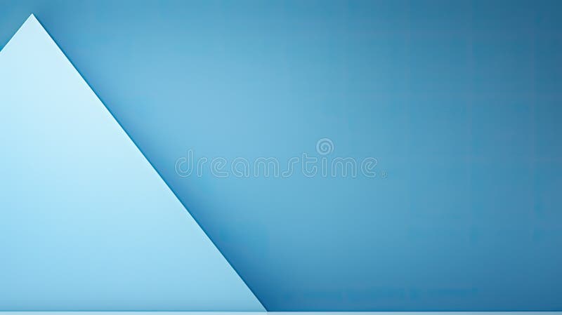 Pastel Blue Background Triangle Stock Illustration - Illustration of ...