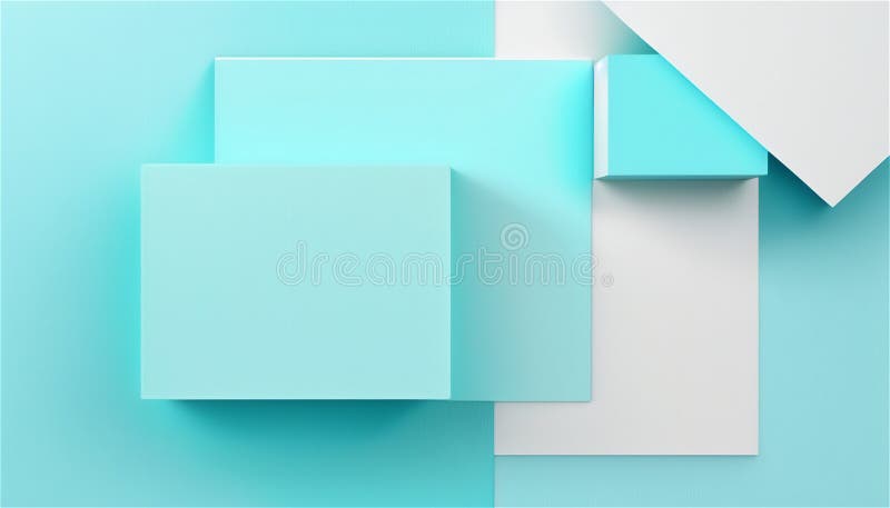 Pastel Blue Empty Paper Texture Background Template, Banner for ...