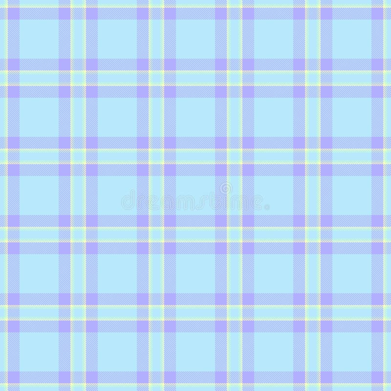 Pastel Blue and Lavender Plaid Pattern. Ideal for Textile Design ...