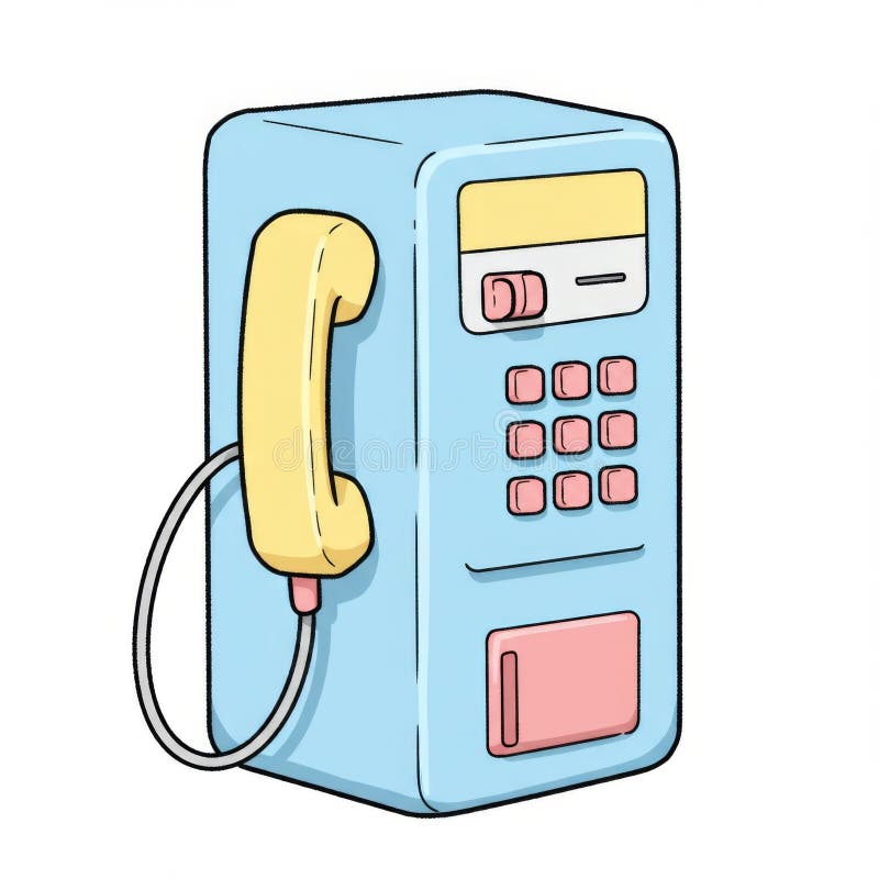 Blue Pixel Art Folder Icon on White Background Stock Illustration ...