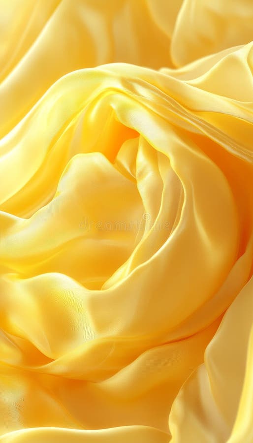 Pastel Buttercup Yellow, 3D Low Profile, Delicate, Gentle, Light, Wave ...