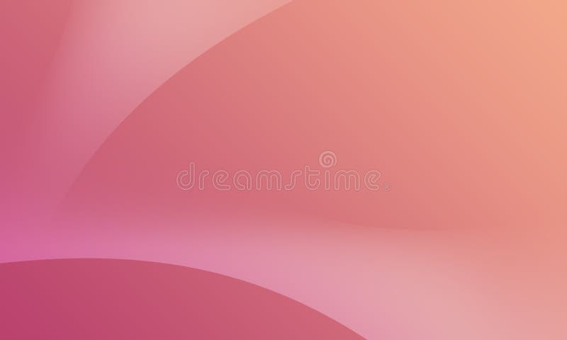 Pastel Calming Coral, Pacific Pink, Gradient Abstract Graphic ...