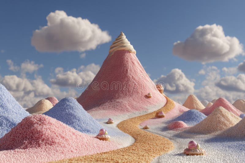 Candy Mountainscape Stock Illustrations – 11 Candy Mountainscape Stock ...