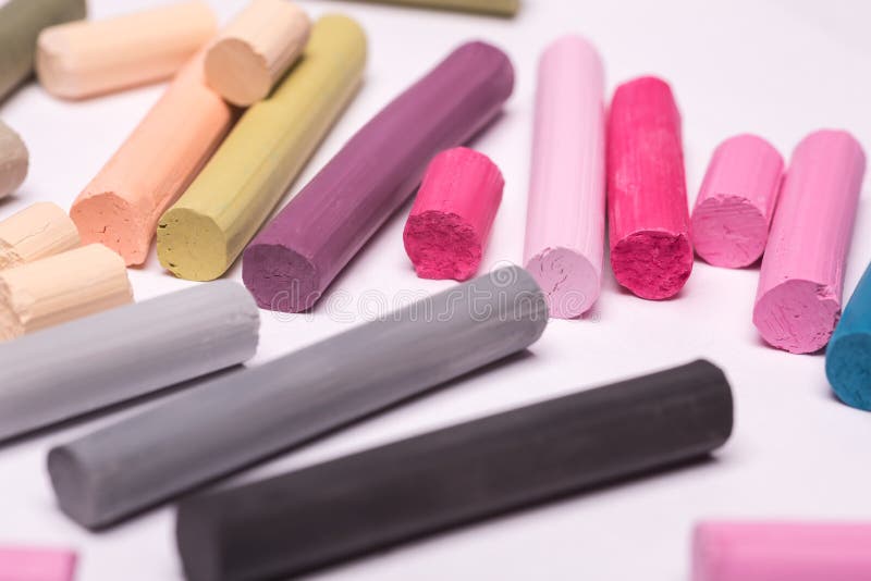 Pastel chalks stock image. Image of hobbies, design, color - 51207411