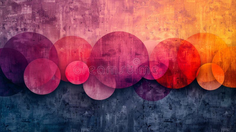 Pastel Circle Print, Pastel-colored Circular Patterns on Textile Form ...