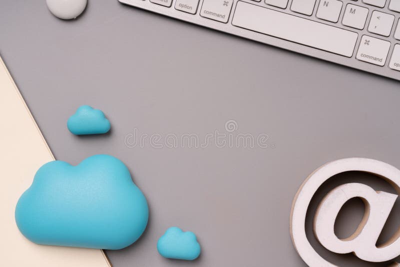 Pastel Cloud Technology On Colorful & Creative Background For Global ...