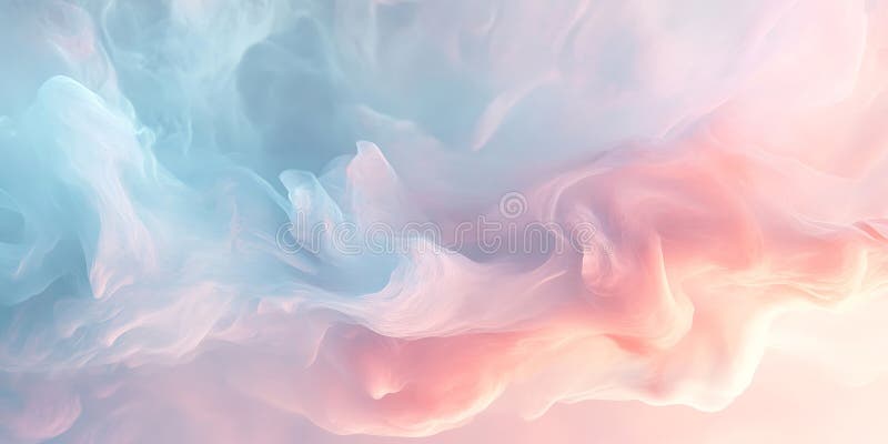 Pastel Clouds Dreamy Sky Background Texture Stock Illustration ...