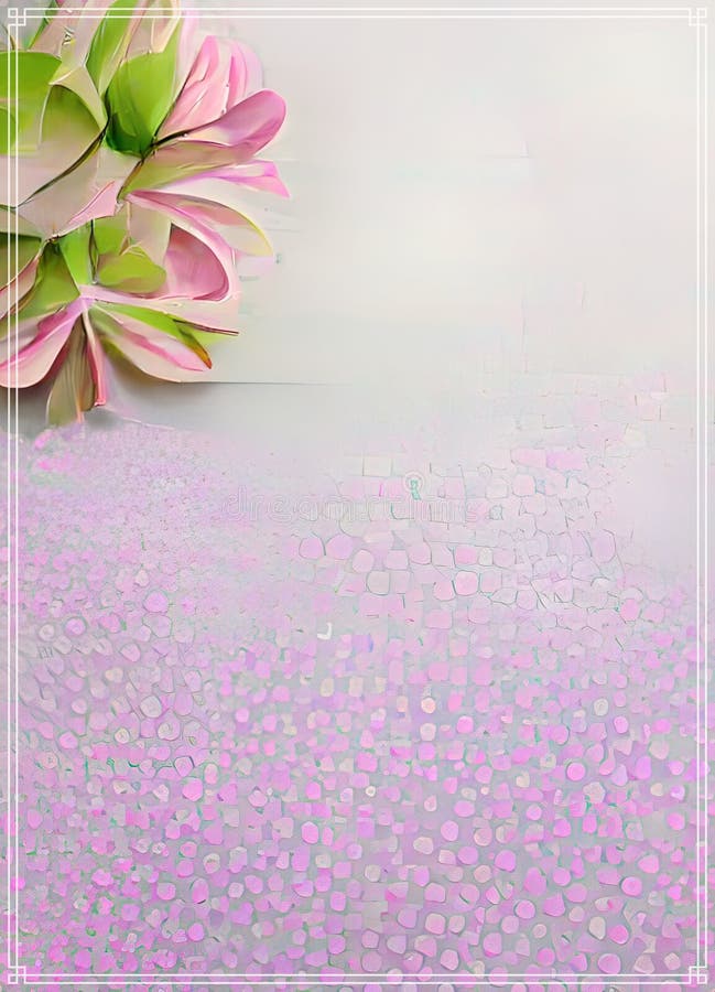 Pastel Color Background Frame Pattern Stock Illustration - Illustration ...