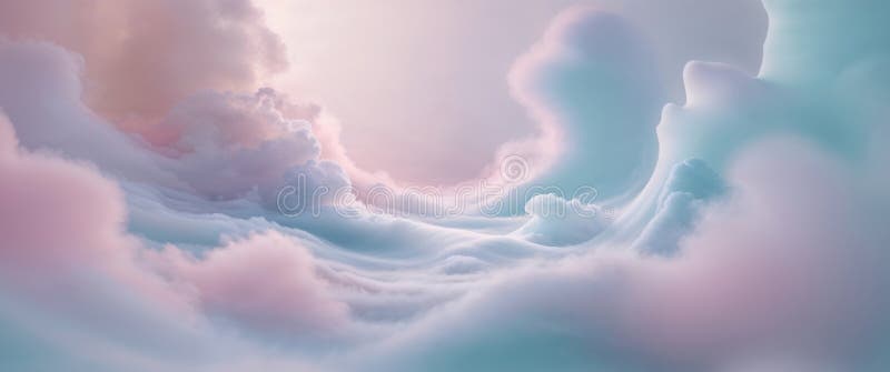 Pastel Color Blend Abstract Background Image. Stock Image - Image of ...