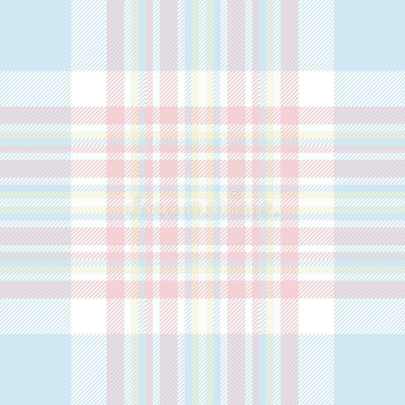 Plaid Check Pattern in Navy Blue, Pink and White. Seamless Fabric ...