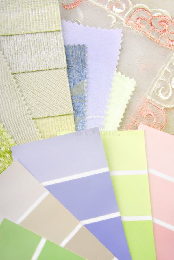 Pastel Color Design Selection Stock Photo - Image of planning, beige ...