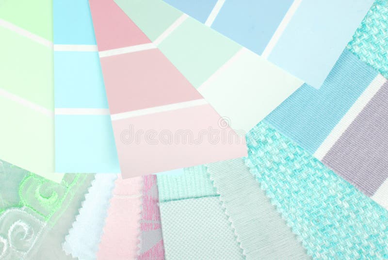 Pastel Color Design Selection Stock Image - Image of decoration, choice ...