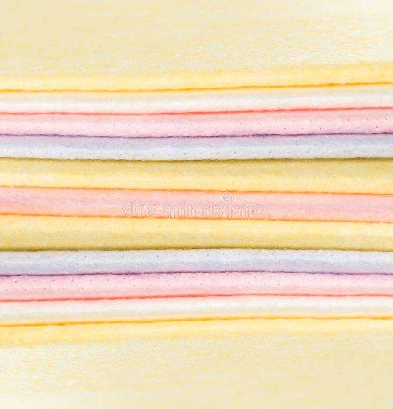 Pastel Color Fabric Pattern Stock Photo - Image of house, folded: 118128726