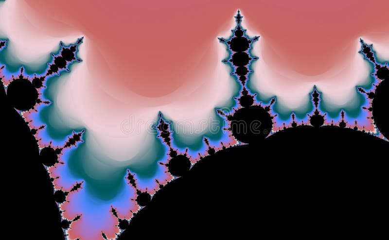 Pastel Color Fractal in High Resolution. Abstract Background Trendy ...