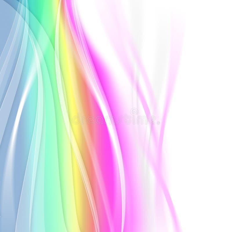 Pastel Color Indicates Text Space and Abstract Stock Illustration ...