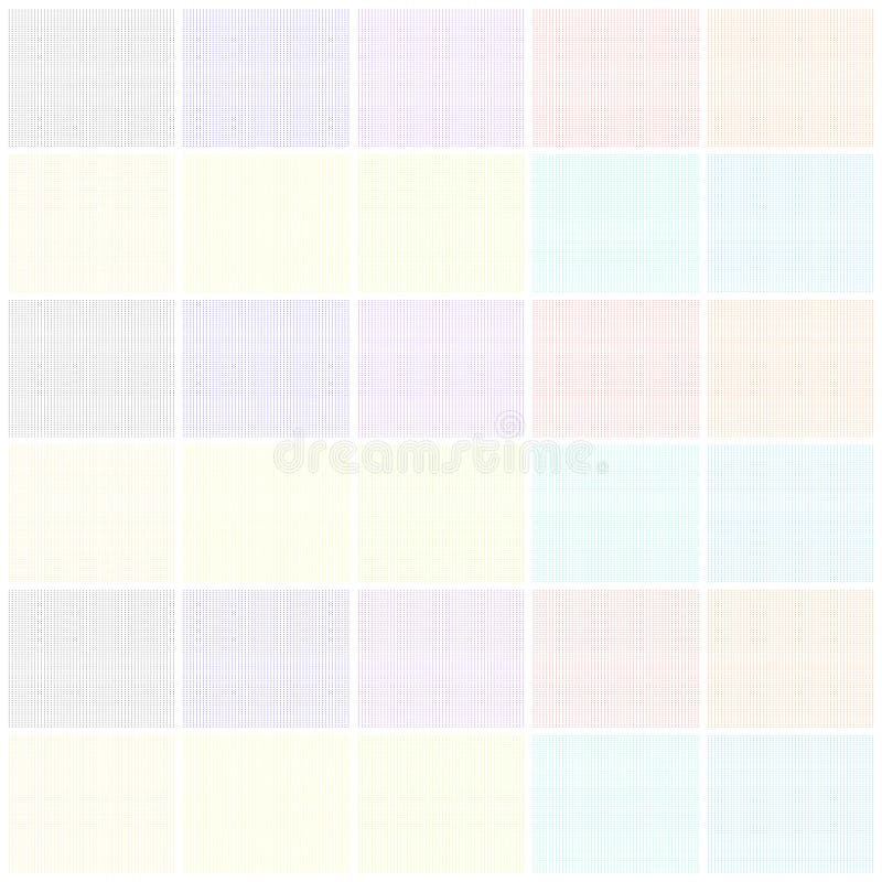 Pastel Color Palette Grid stock illustration. Illustration of ...