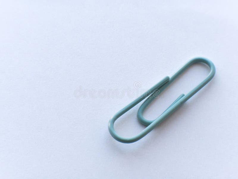 Pastel color paper clips. stock photo. Image of binder - 139561620
