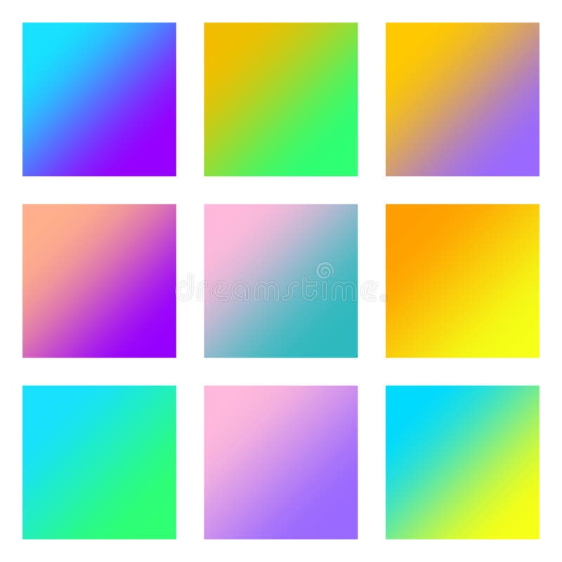 Pastel Color Pattern Collection Catalog. Vector Illustration. Stock ...