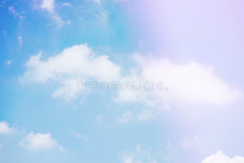 Pastel Color Sky Background, Soft Tone Color Background Stock Photo ...