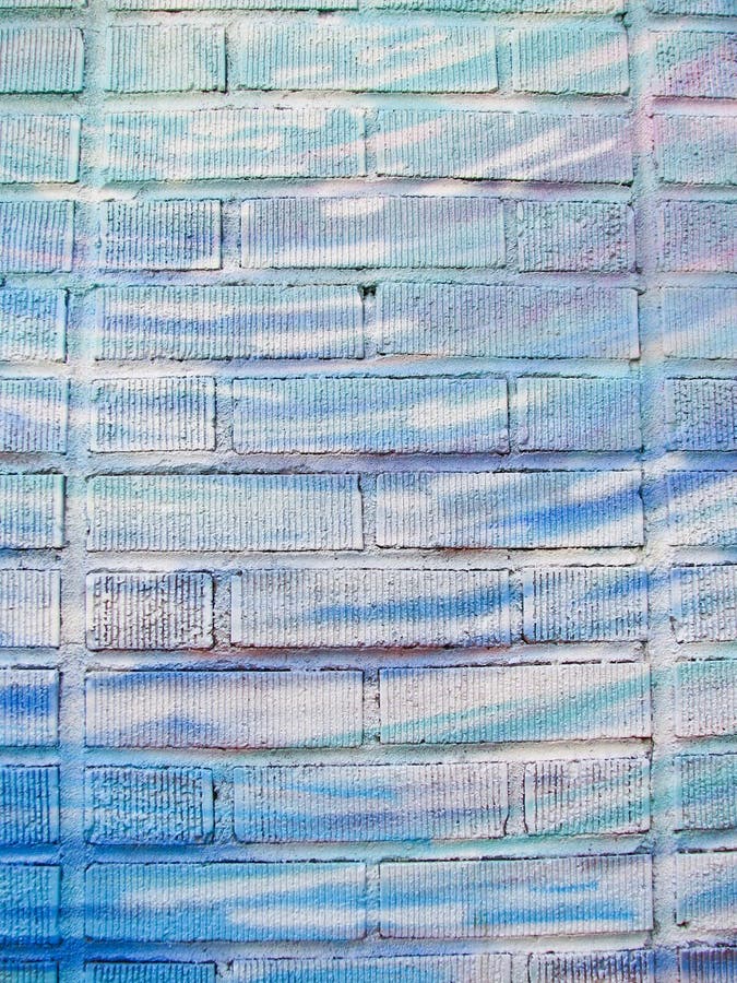 Pastel Color Swirl Background on Brick Stock Image - Image of bright ...