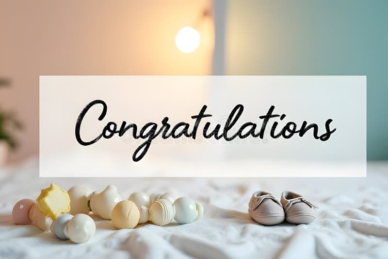 Soft Pastel Colored Congratulations Banner Stock Illustrations – 5 Soft ...