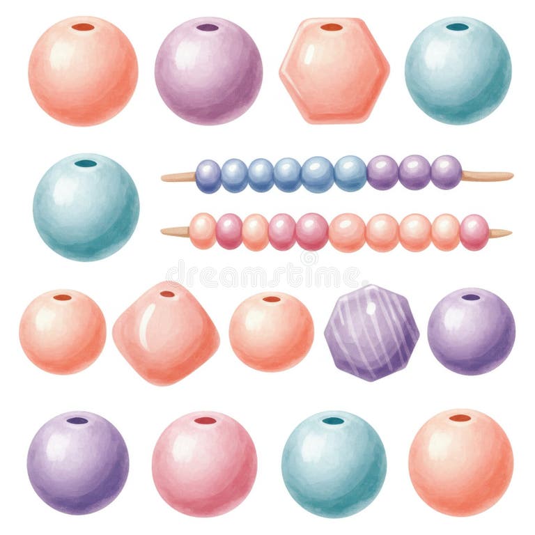 Bead Strings Stock Illustrations – 544 Bead Strings Stock Illustrations ...