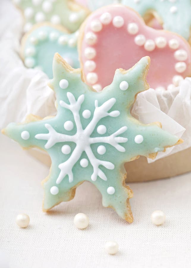 Pastel colored cookies stock photo. Image of frosting - 27734844