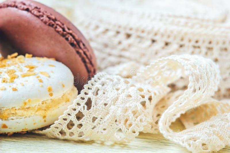 Colorful Paper Origami, Colored Macaroons, Vintage Lace Ribbon, Amber ...