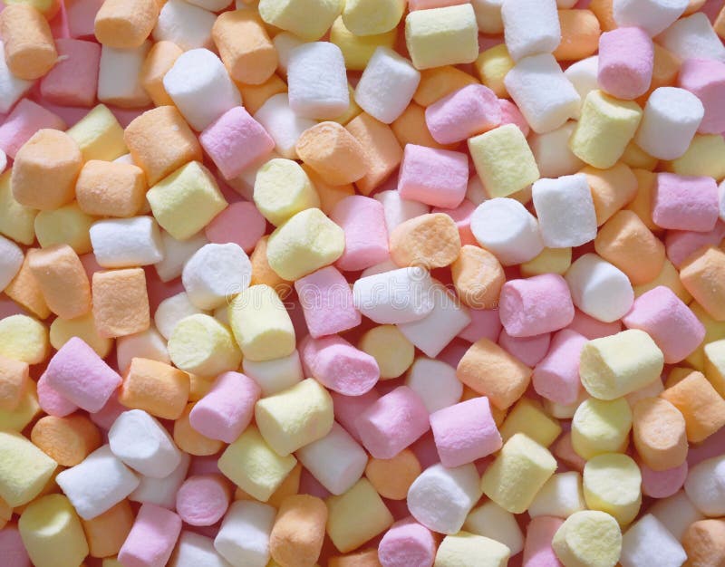 Pastel colored marshmallow stock photo. Image of sweet - 148203000