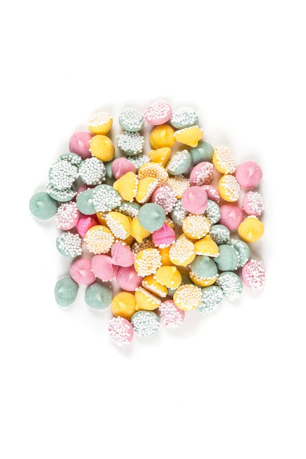 Pastel colored mint chips stock photo. Image of mixture - 82734626