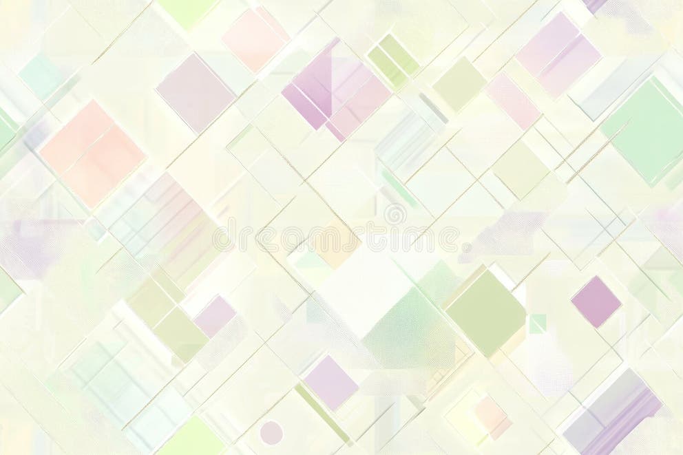 Pastel Colored Rhombus Pattern Creating Modern Abstract Background ...