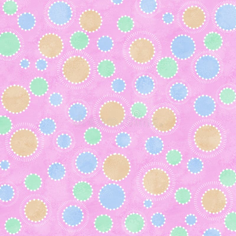 Pastel Colored Spots on Pink Background Stock Illustration ... Pastel Colored Spots on Pink Background Stock Illustration ...