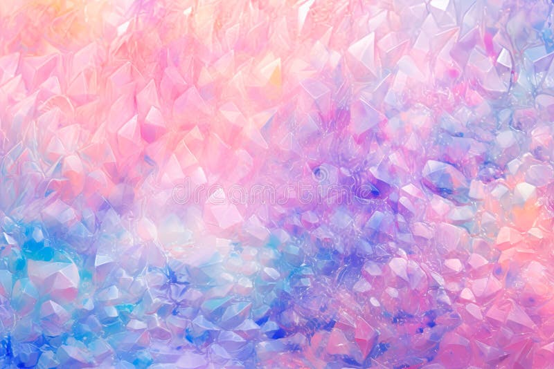 Pastel Colored Texture. Sweet Crystal Background. Abstract Art ...