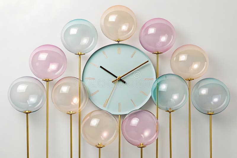 Pastel Wall Clock Stock Illustrations – 2,494 Pastel Wall Clock Stock ...