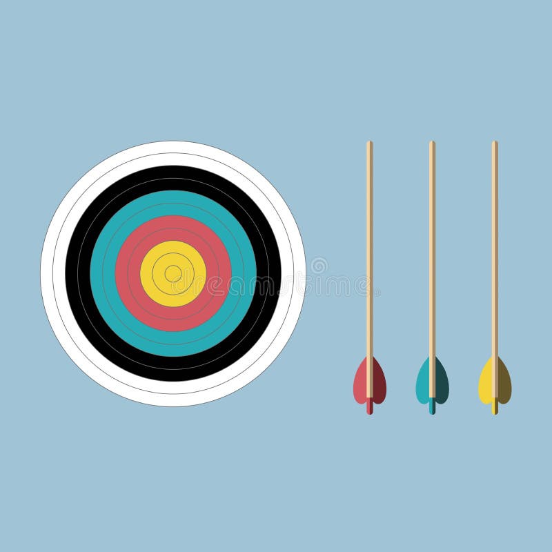 Arrows In The Pastel Shades Up. Eps10. Stock Vector - Illustration of ...